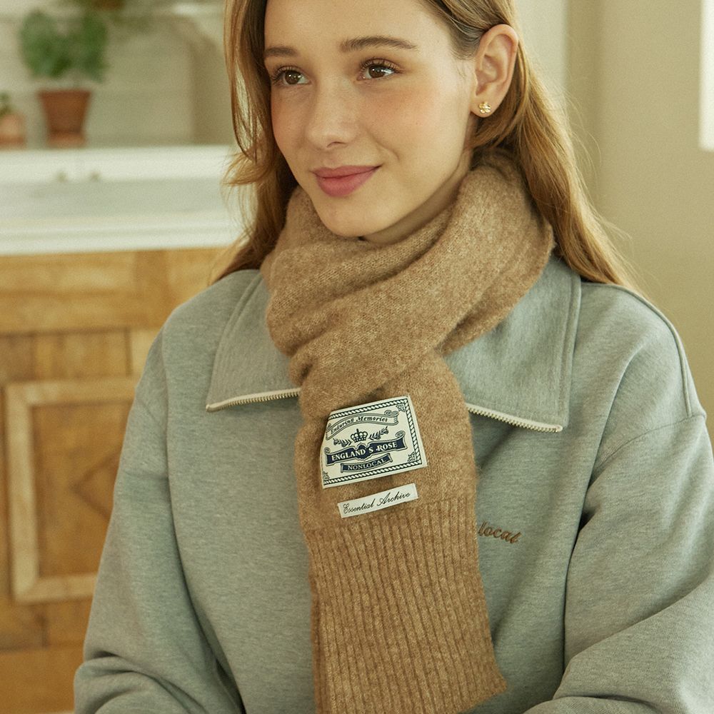 [선물포장] Mellow Petite Knit Muffler - Beige - 감도 깊은 취향 셀렉트샵 29CM