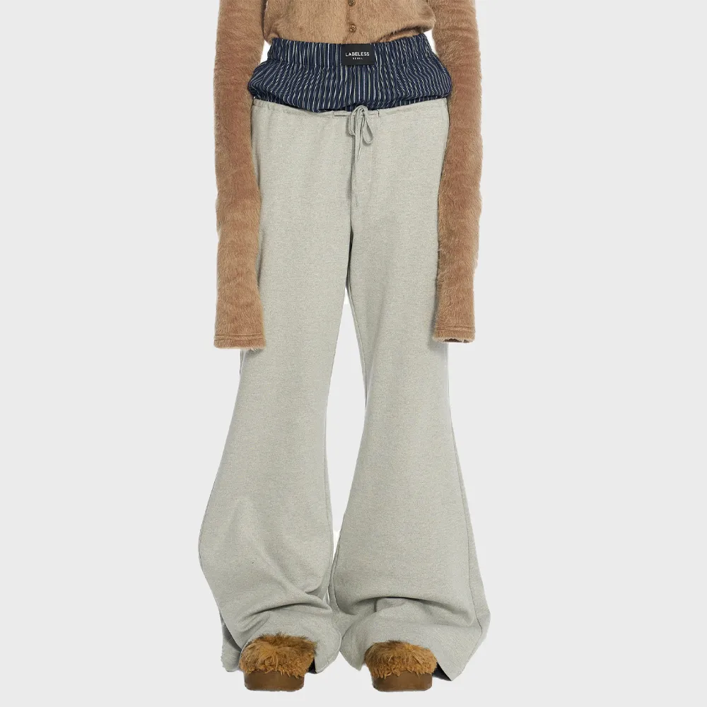 GREY BOYFRIEND BOOTCUT SWEATPANTS - 감도 깊은 취향 셀렉트샵 29CM