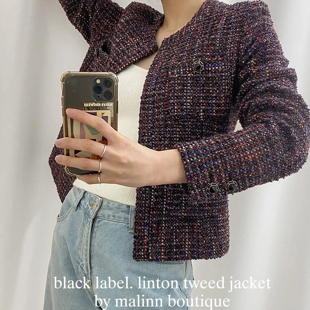 linton tweed jacket (twinkle) - 감도 깊은 취향 셀렉트샵 29CM