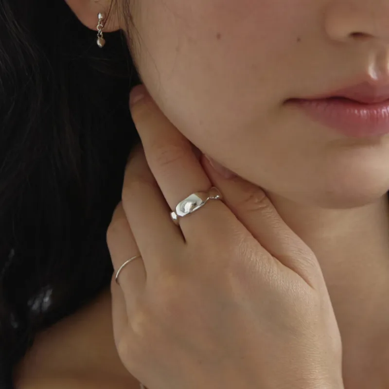 Pebble open ring - 감도 깊은 취향 셀렉트샵 29CM