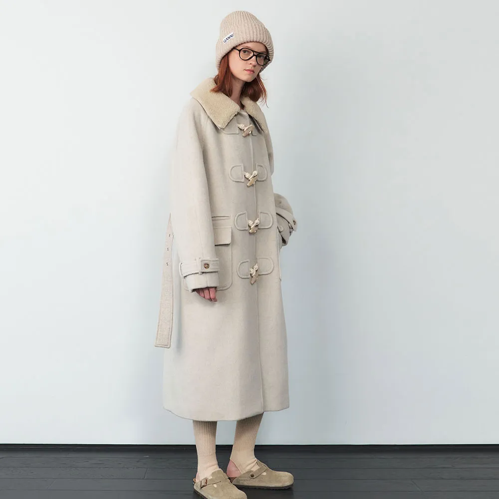 24 Winter_ Cream Duffle coat [Ecru Shearling Collar] - 감도 깊은 취향 셀렉트샵 29CM