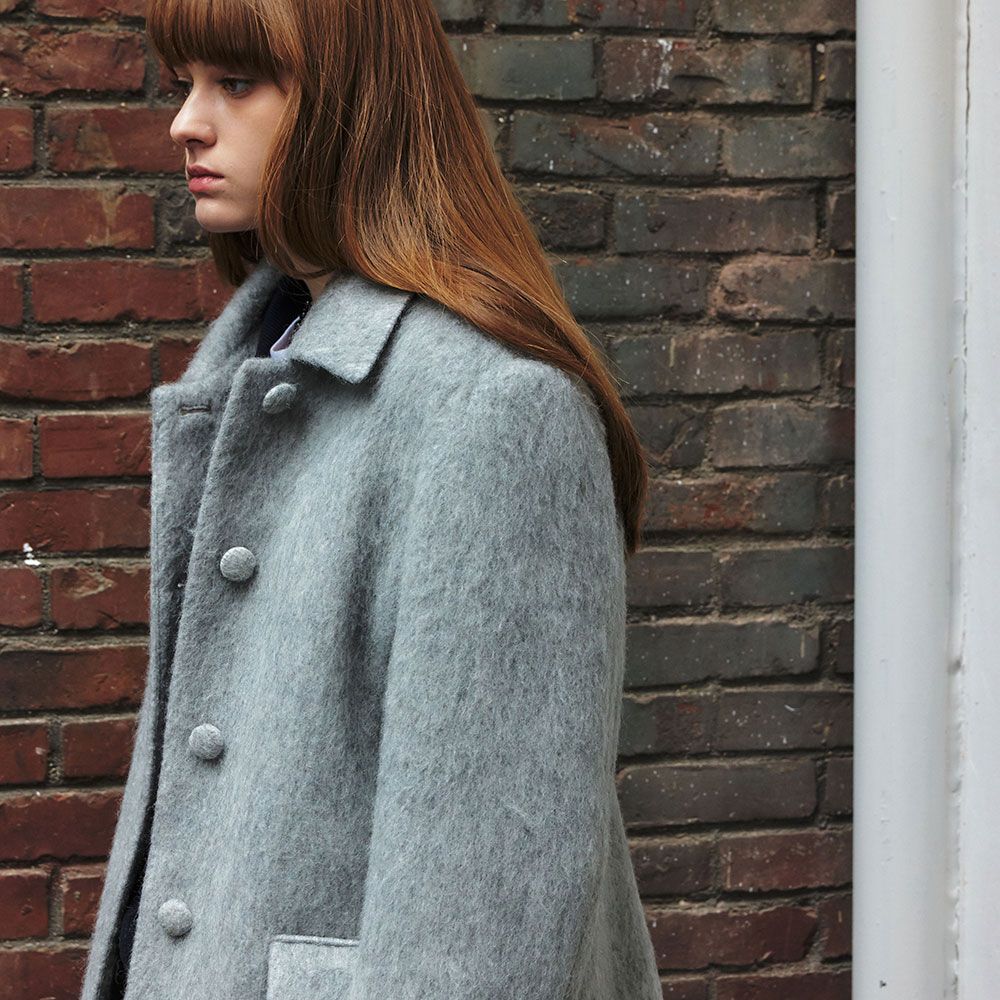 24 Winter_ M/Grey Wool Half Coat - 감도 깊은 취향 셀렉트샵 29CM