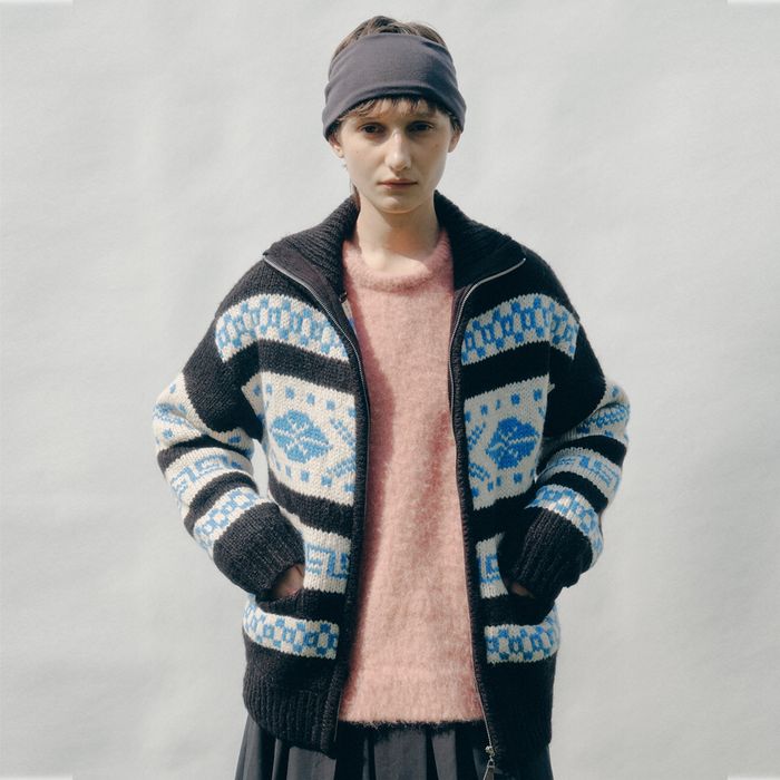 NORDIC ZIP-UP CARDIGAN(BK) - 감도 깊은 취향 셀렉트샵 29CM