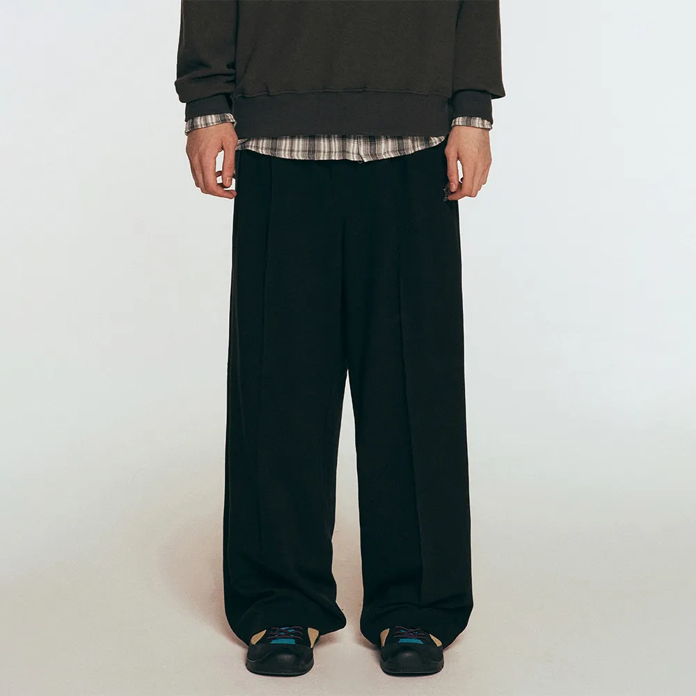 PINTUCK SLACKS - BLACK - 감도 깊은 취향 셀렉트샵 29CM