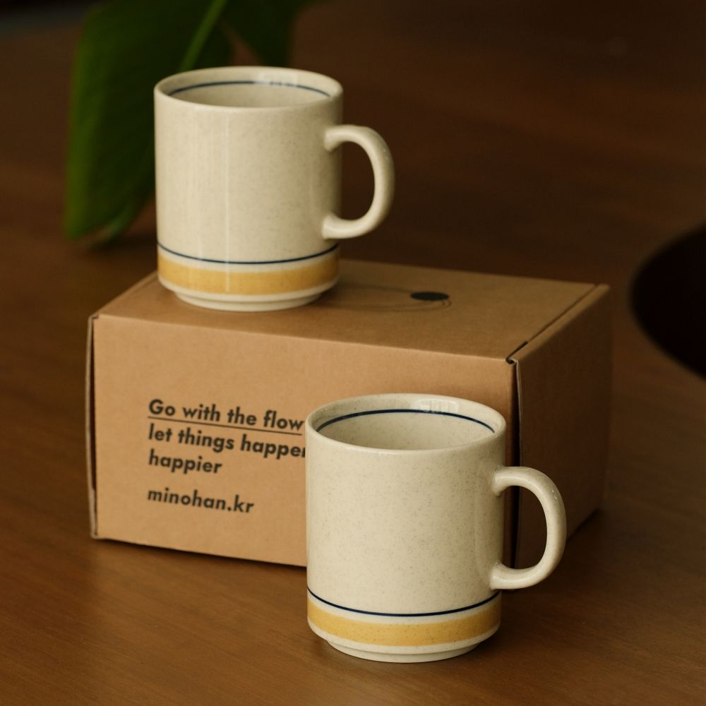 [SET] 카네수즈 버터링 머그잔 2P 세트 - 감도 깊은 취향 셀렉트샵 29CM