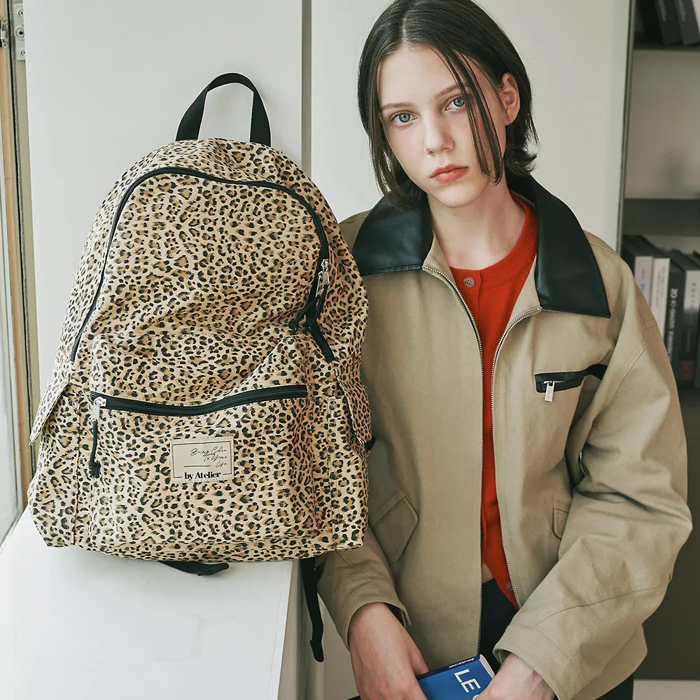 EASY BACKPACK_LEOPARD - 감도 깊은 취향 셀렉트샵 29CM
