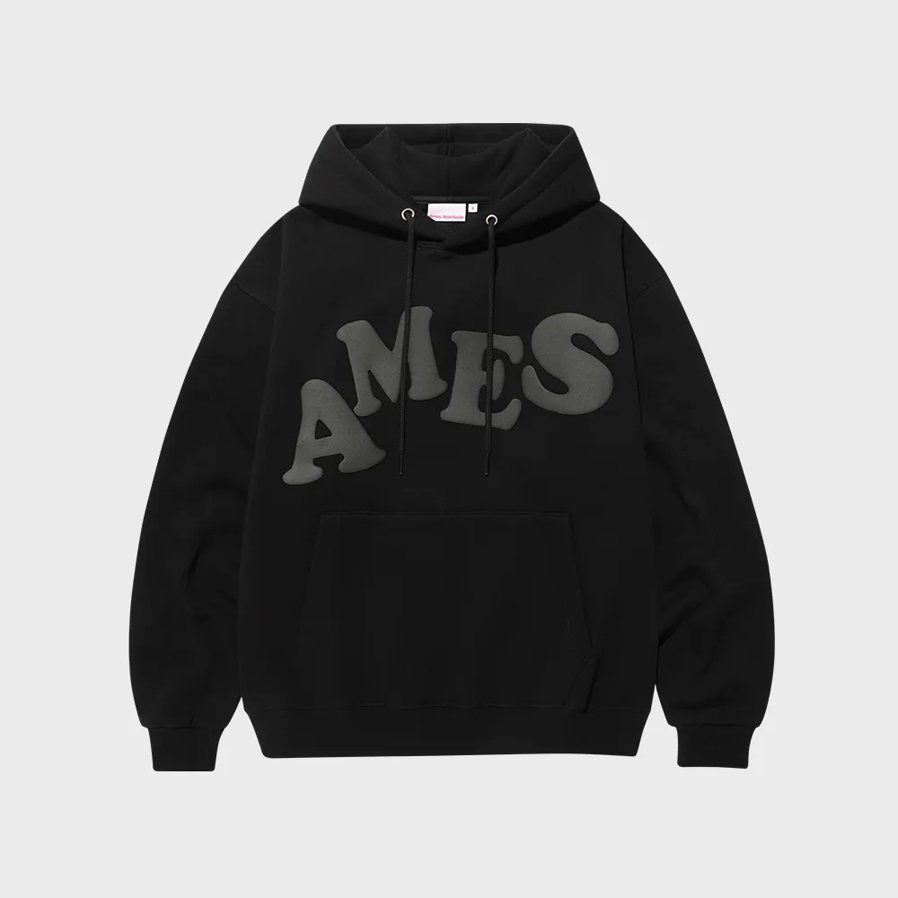 BIG TYPO HOODIE BLACK - 감도 깊은 취향 셀렉트샵 29CM