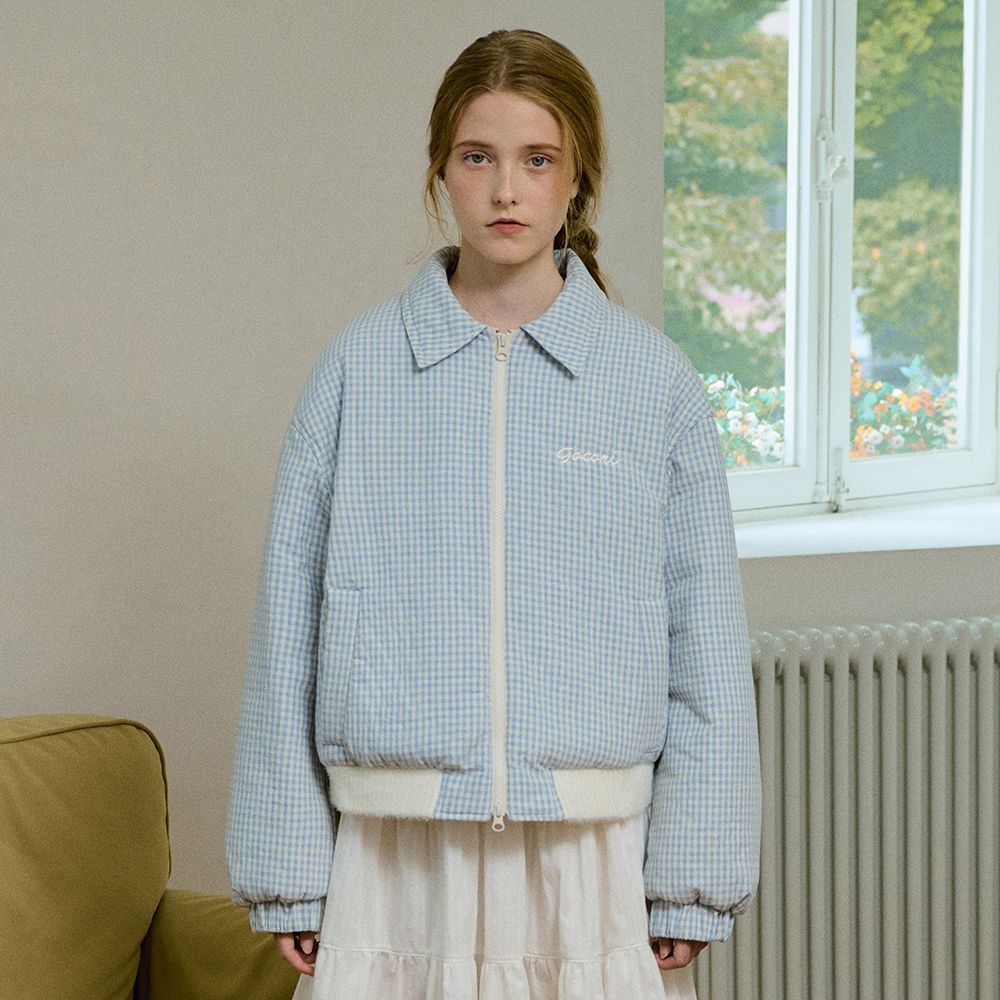 Check Padded Jacket - 2colors 체크 패딩 - 감도 깊은 취향 셀렉트샵 29CM