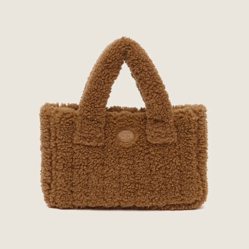 [5차] Shearing Bear Padding Bag (Brown) - 감도 깊은 취향 셀렉트샵 29CM