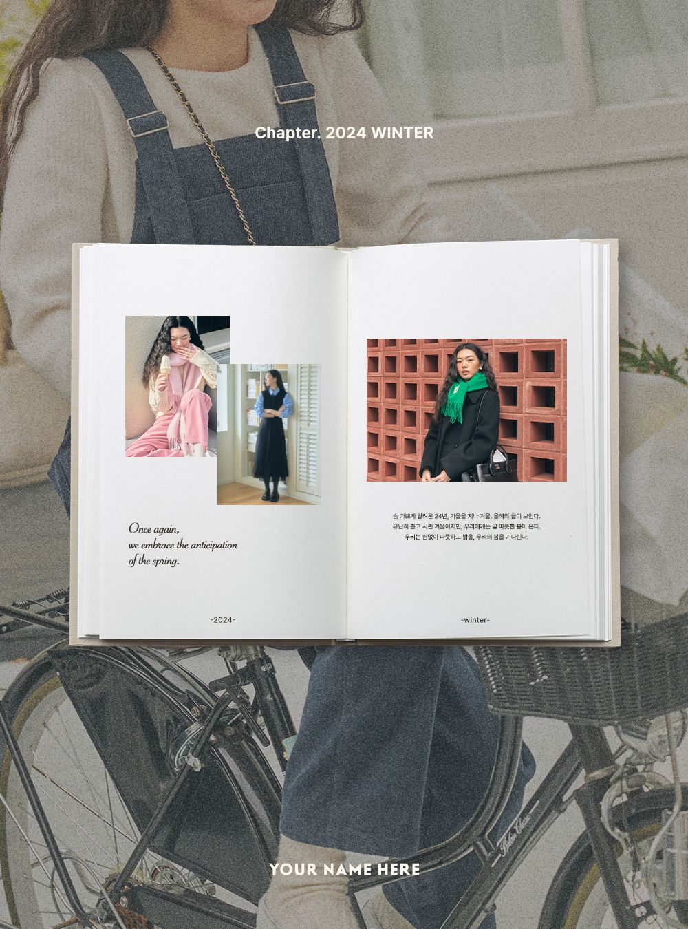 24 유네미 체크 울 머플러 (2COL) Y4A036 - 감도 깊은 취향 셀렉트샵 29CM