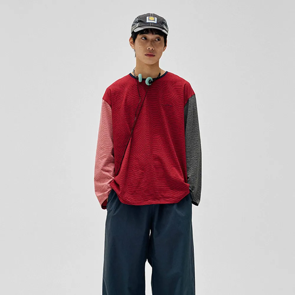 [29CM 단독] 트윈 슬리브 티셔츠_레드블랙 스트라이프 2SIZES - 감도 깊은 취향 셀렉트샵 29CM