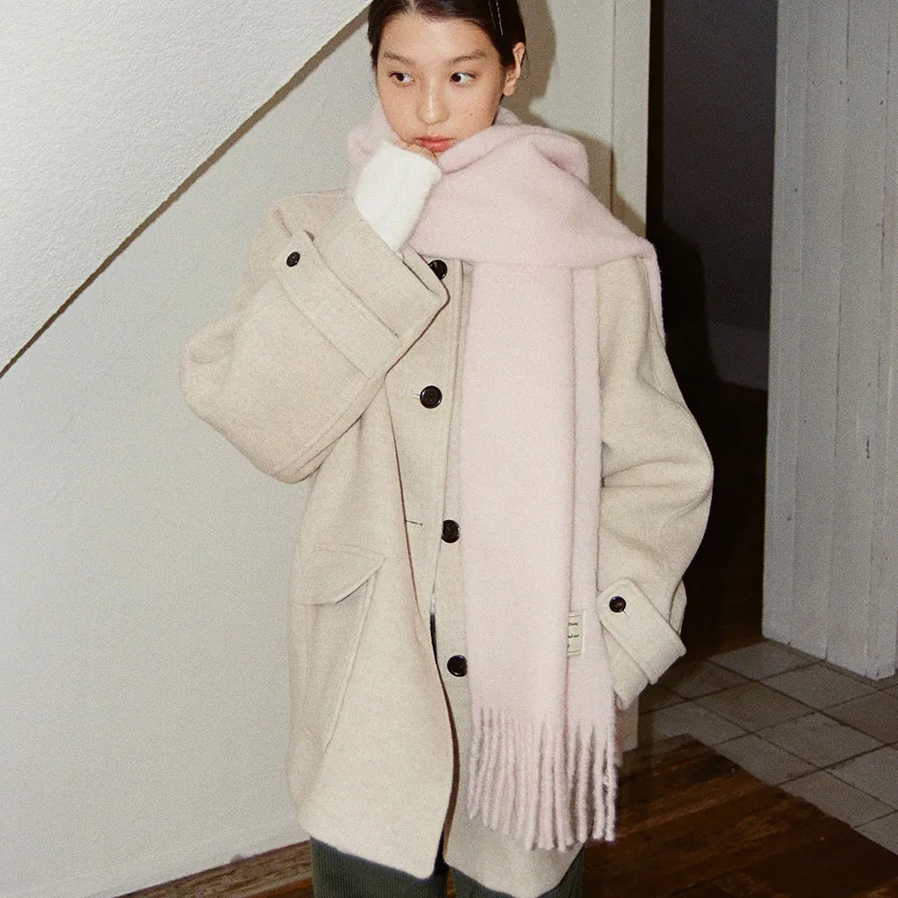 2nd) moui Classic Wool half coat (OATMEAL) - 감도 깊은 취향 셀렉트샵 29CM