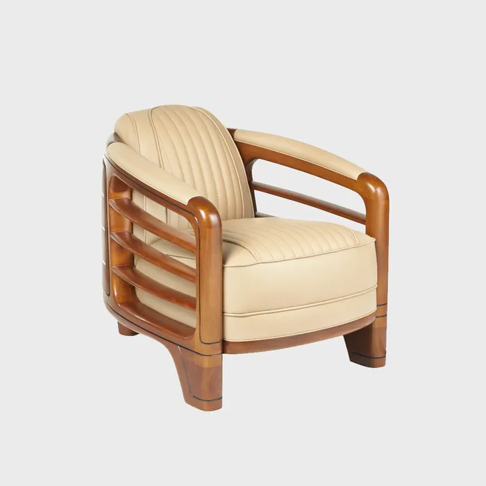 [de Bejarry] 프랑스 드비저리 리비에라 1인 소파 라운지체어 (크림) - 감도 깊은 취향 셀렉트샵 29CM