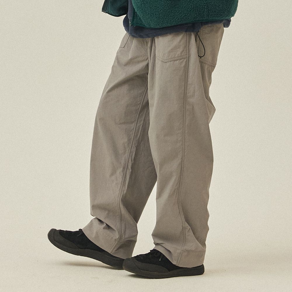 ONE TUCK FATIGUE PADDING PANTS(LIGHT GRAY) - 감도 깊은 취향 셀렉트샵 29CM