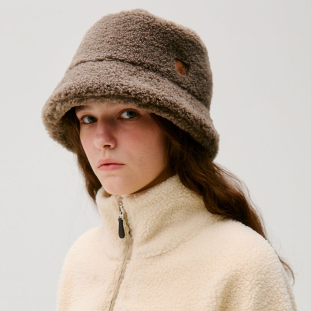 shearing bucket hat - cocoa - 감도 깊은 취향 셀렉트샵 29CM