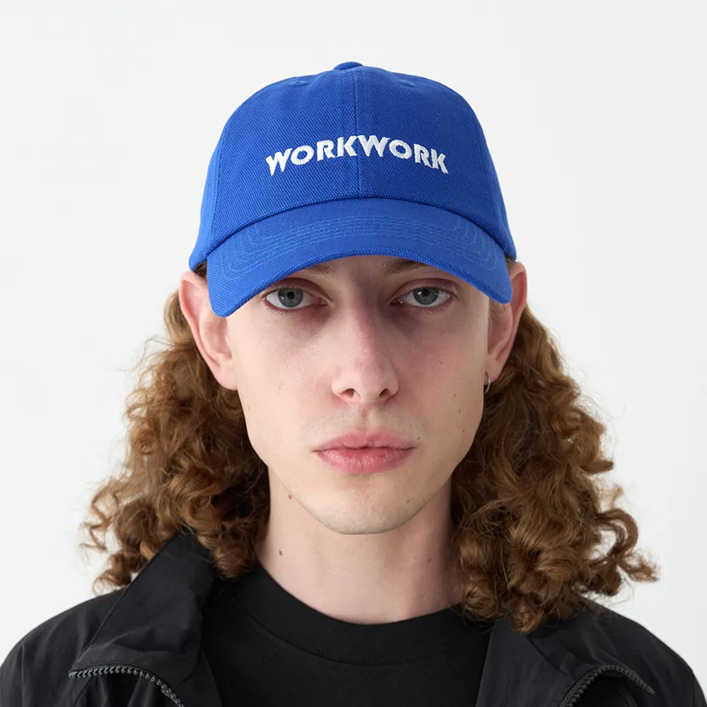 Work Hard Cap Blue - 감도 깊은 취향 셀렉트샵 29CM