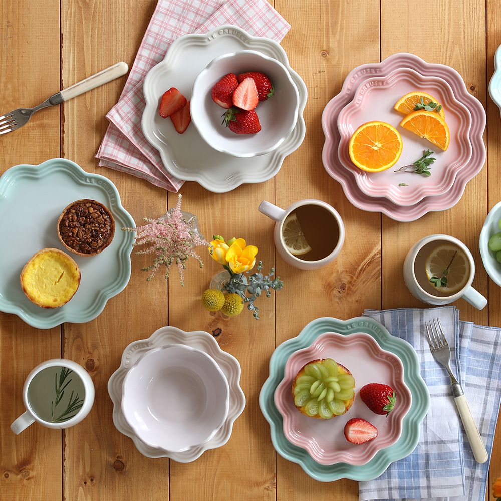 프릴 접시 2P세트 (18+22cm) - 감도 깊은 취향 셀렉트샵 29CM