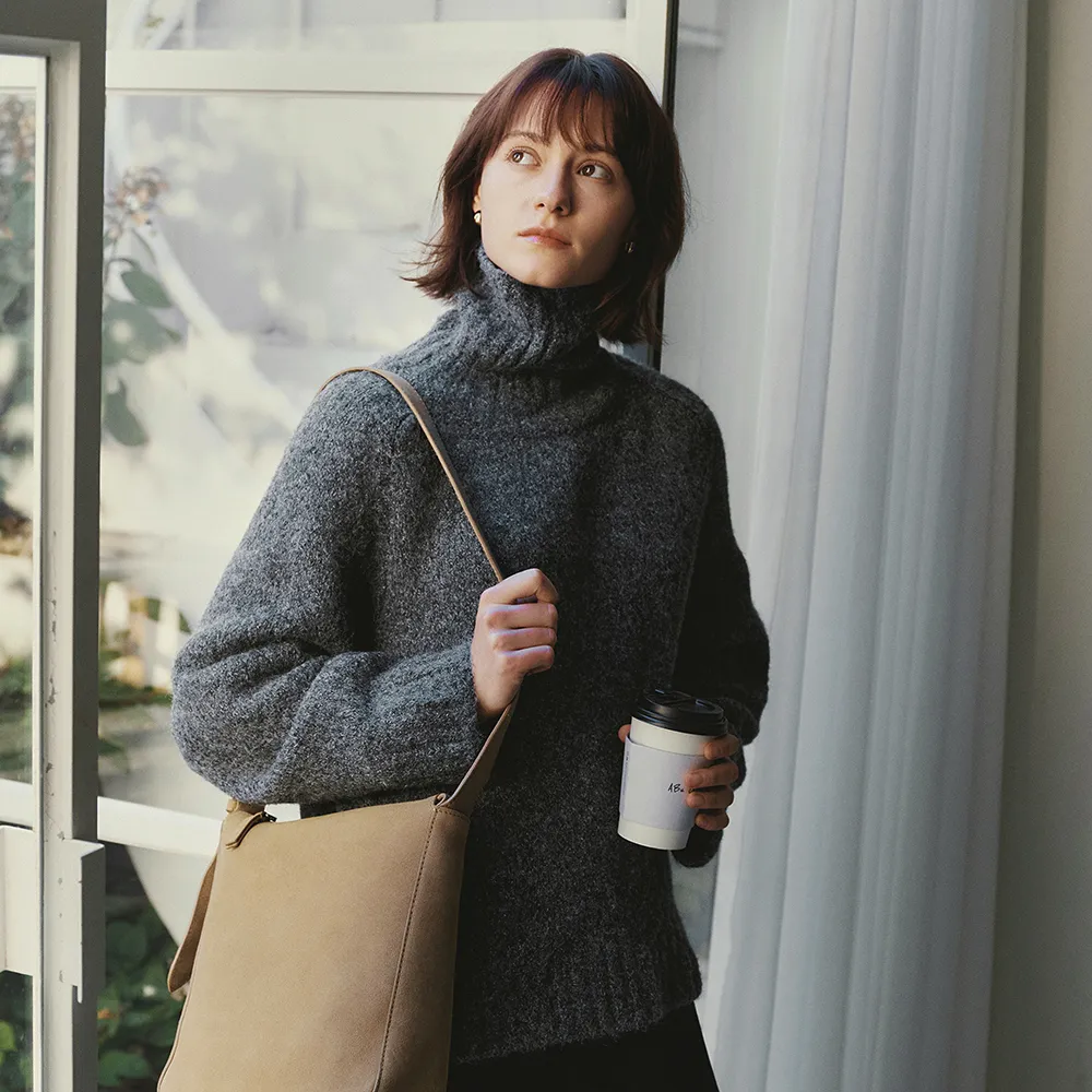 Basic Heavy Wool TurtleNeck Pullover (Charcoal) - 감도 깊은 취향 셀렉트샵 29CM