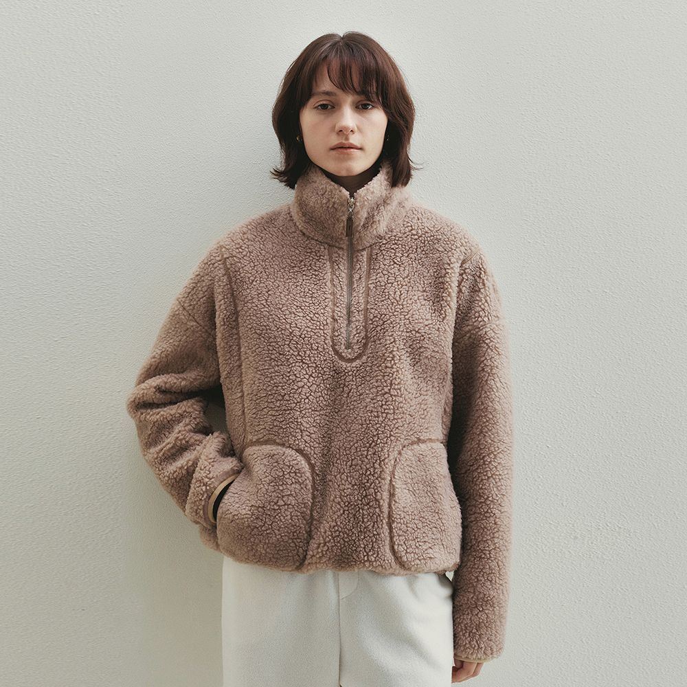 High Neck String Boucle Fleece (Mocha) - 감도 깊은 취향 셀렉트샵 29CM