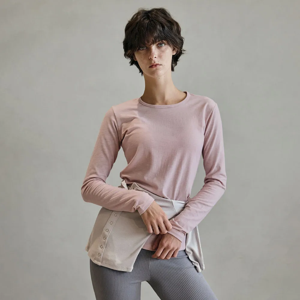 베이직 슬럽 티셔츠 DEVI-T0117-핑크 - 감도 깊은 취향 셀렉트샵 29CM