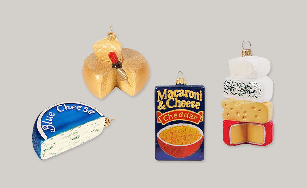 [POV select] 글라스 오너먼트 Christmas Ornament - Cheese - 감도 깊은 취향 셀렉트샵 29CM