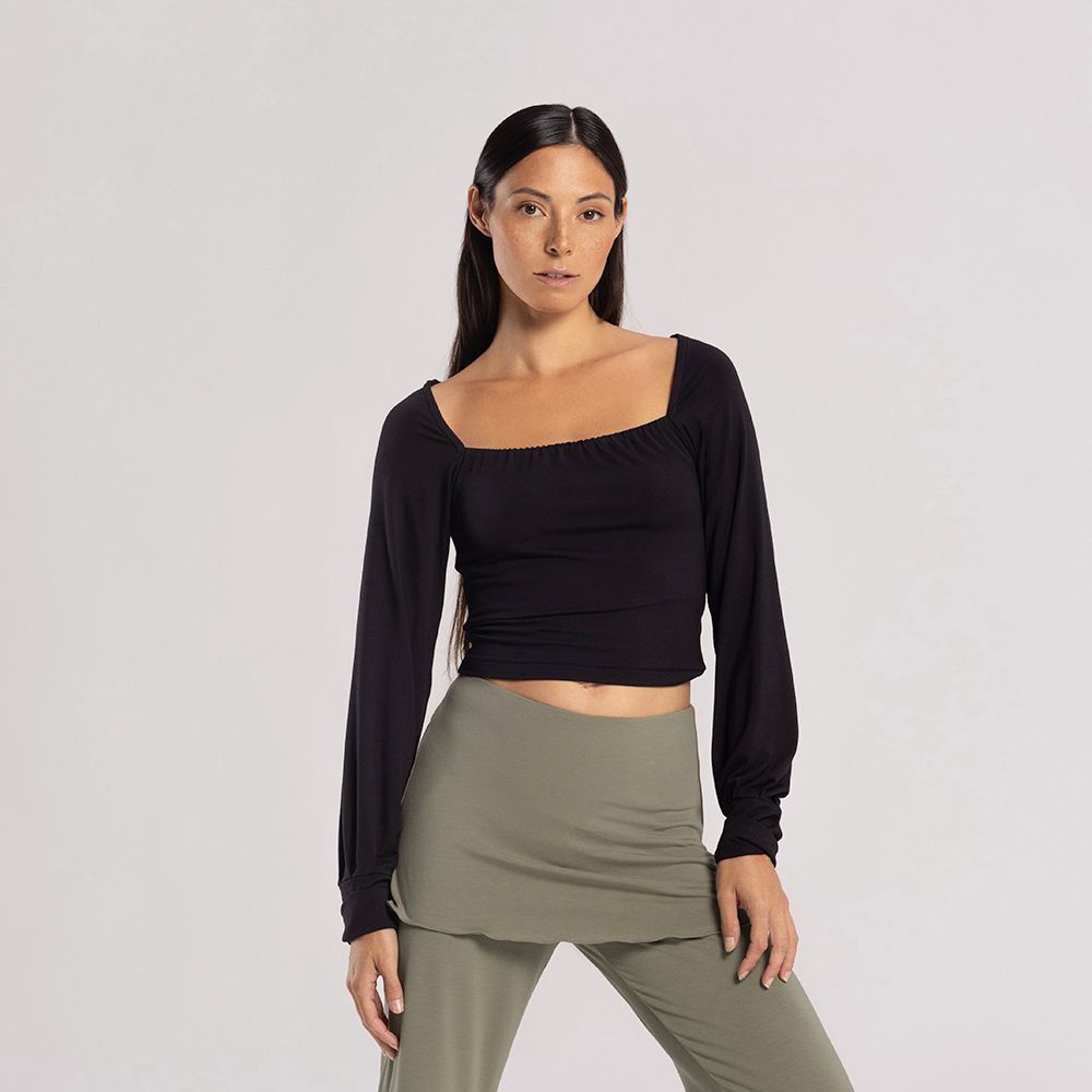 Layered bolero top_Black - 감도 깊은 취향 셀렉트샵 29CM