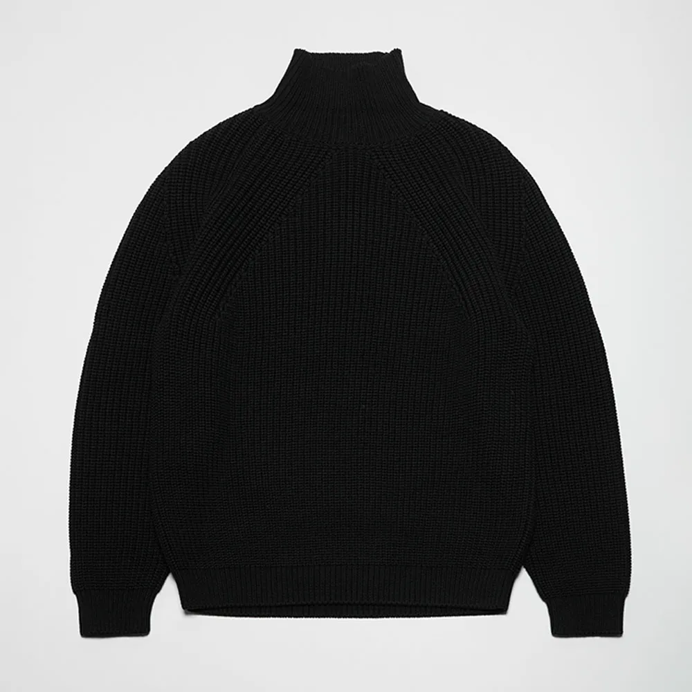 (M) SIGNATURE TURTLE NECK (BLACK) - 감도 깊은 취향 셀렉트샵 29CM