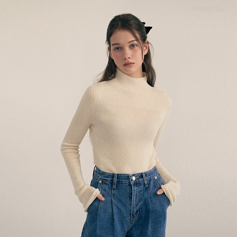 Chloe Turtleneck Knit(Ivory) - 감도 깊은 취향 셀렉트샵 29CM