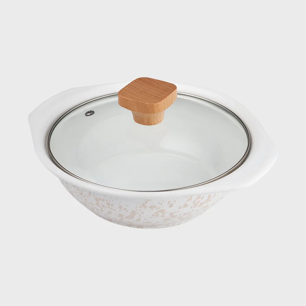 PN풍년 브리에 프롱 법랑냄비IH 22cm 양수(크림) - 감도 깊은 취향 셀렉트샵 29CM