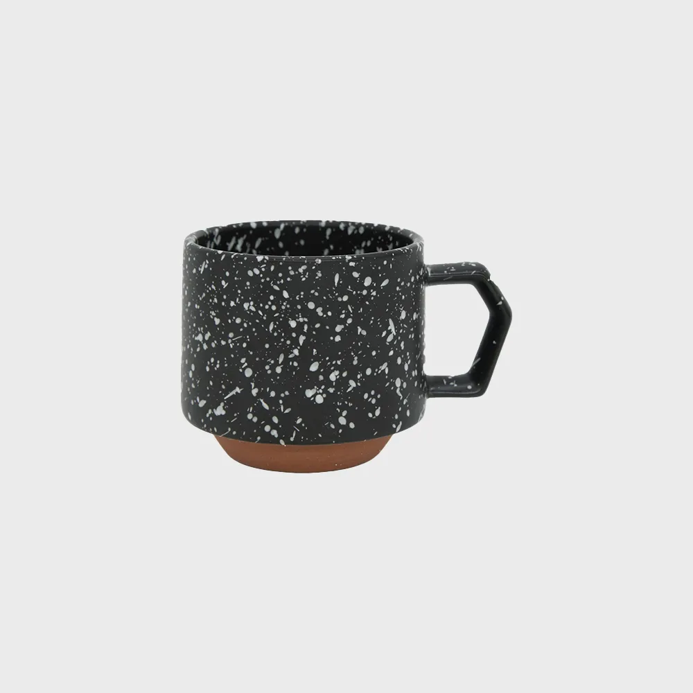 칩스 스택 머그 280ml 스플래쉬 블랙-화이트 - 감도 깊은 취향 셀렉트샵 29CM