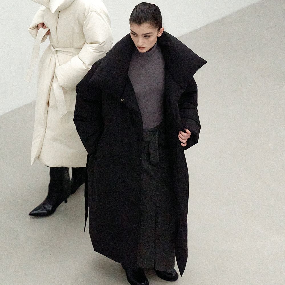 BEDDING DUCKDOWN LONG PADDING, BLACK - 감도 깊은 취향 셀렉트샵 29CM