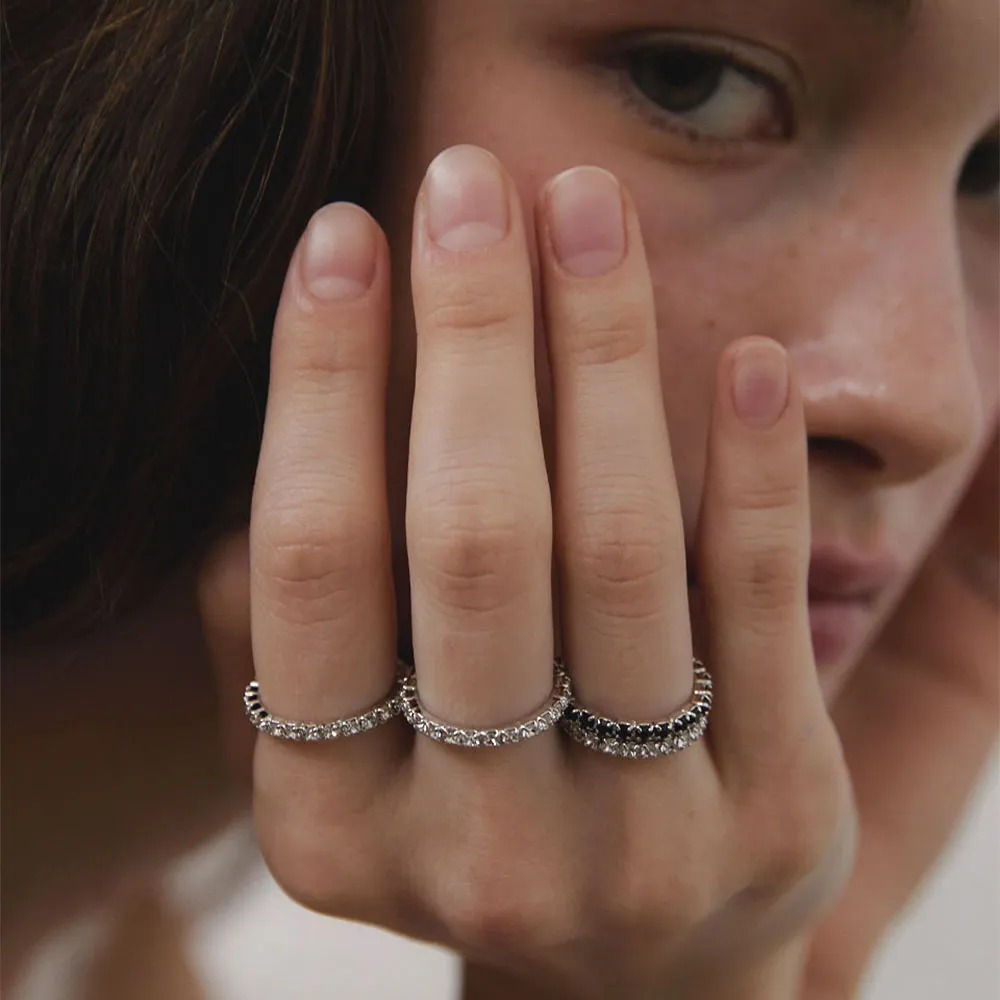 [2 SET] Minimal Cubic Ring (L244MRI010) - 감도 깊은 취향 셀렉트샵 29CM