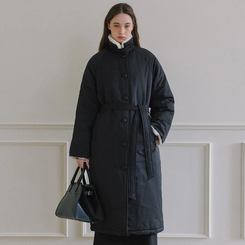 Fur Padding Coat - Black - 감도 깊은 취향 셀렉트샵 29CM