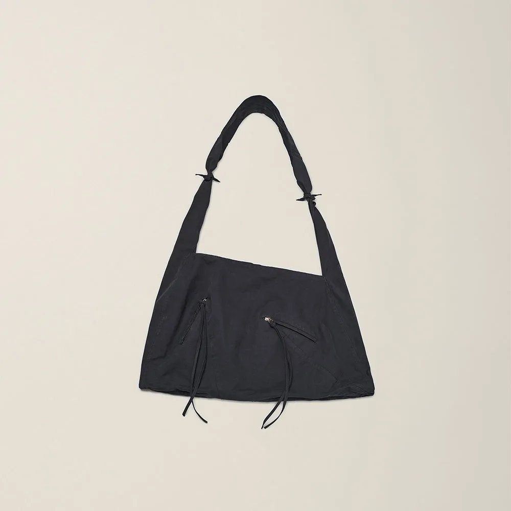 GARMENT DYED 2 WAY STRAP TOTE BAG (MEDIUM) CHARCOAL - 감도 깊은 취향 셀렉트샵 29CM