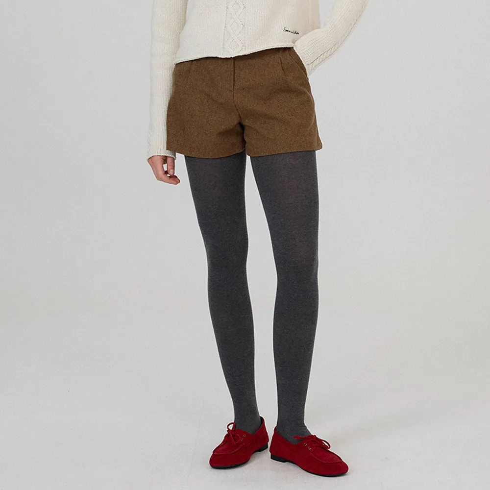 Louin Wool Short Pants - Brown - 감도 깊은 취향 셀렉트샵 29CM