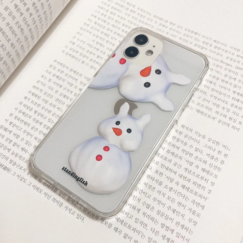 [아이폰16 시리즈 추가] rabbit snowman phone case - 감도 깊은 취향 셀렉트샵 29CM