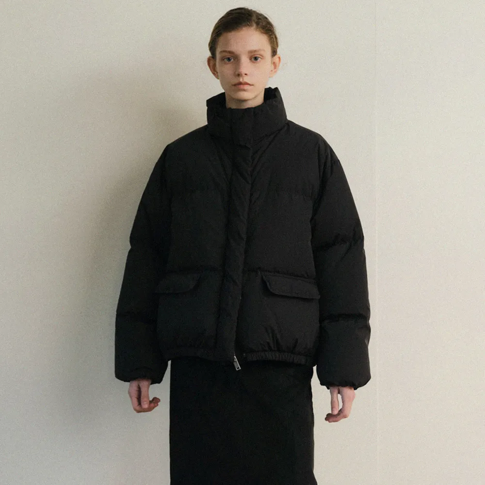 Poke Short Padding Jumper (Black) - 감도 깊은 취향 셀렉트샵 29CM