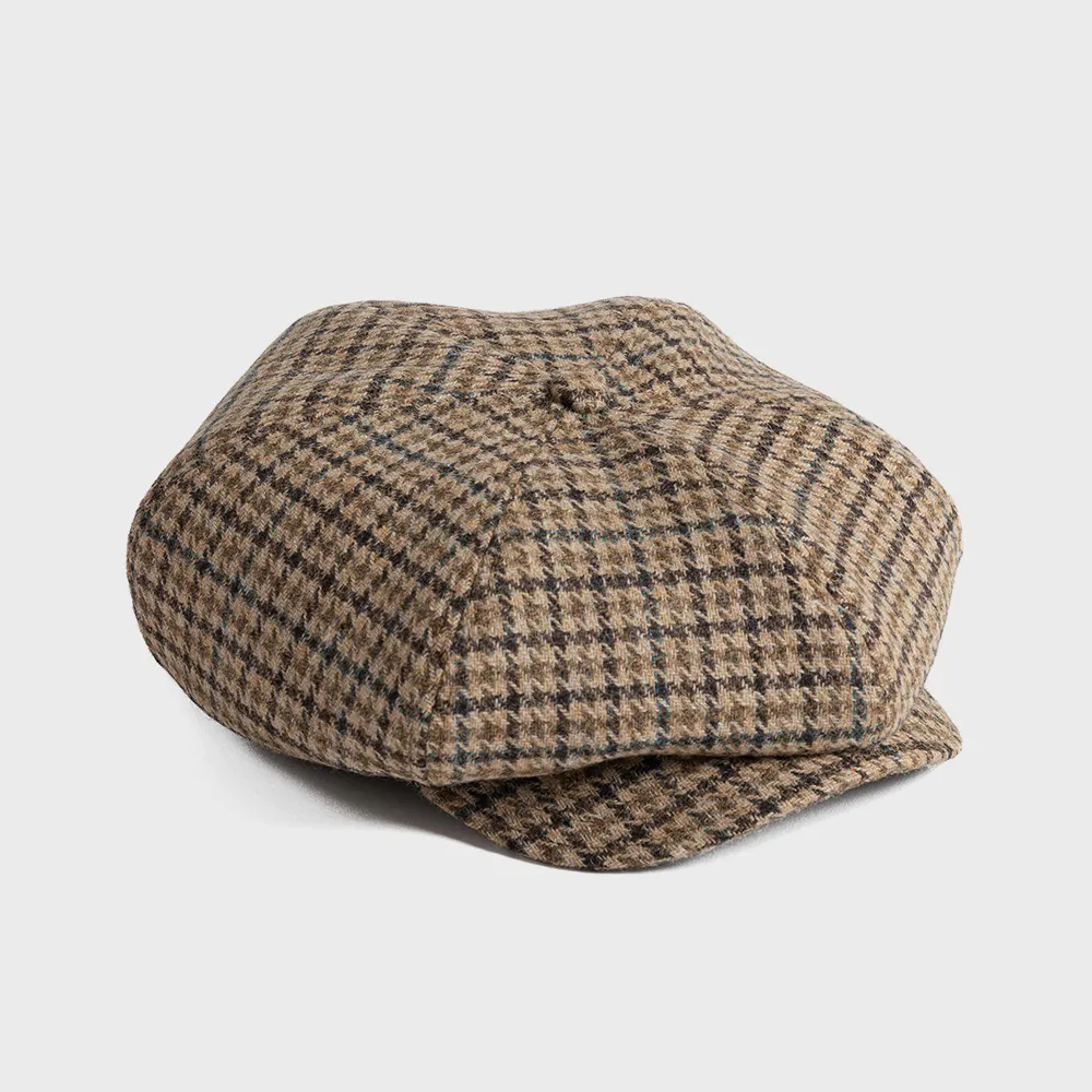 12 GUN CLUB CHECK TWEED CASQUETTE (beige) - 감도 깊은 취향 셀렉트샵 29CM