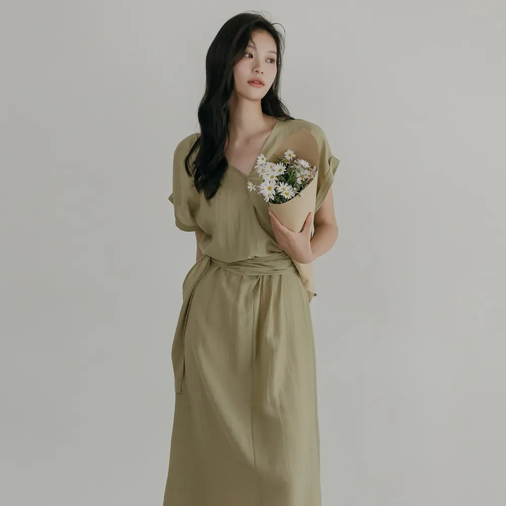 Garden Linen Ops _ Olive - 감도 깊은 취향 셀렉트샵 29CM