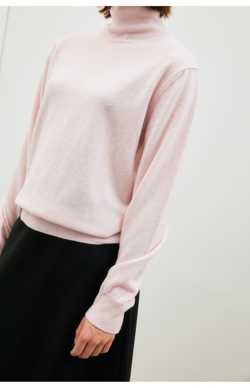 Finley turtle neck sweater (Pink) - 감도 깊은 취향 셀렉트샵 29CM