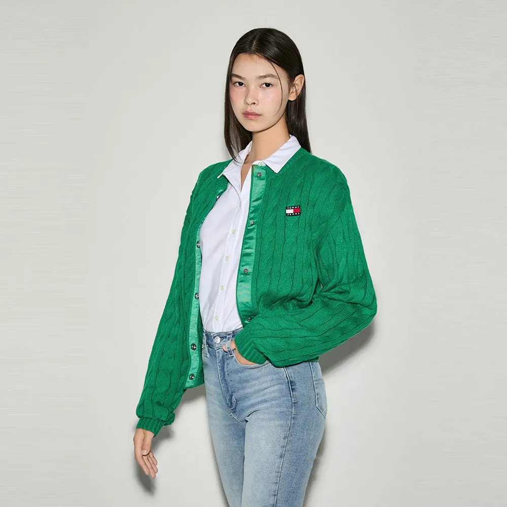 [24FW] 뱃지 케이블 가디건 - 감도 깊은 취향 셀렉트샵 29CM