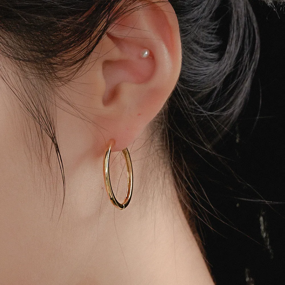 BASIC RING EARRING(3size) - 감도 깊은 취향 셀렉트샵 29CM