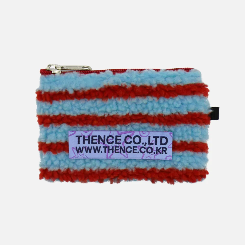 Fluffy Mini Wallet_Blue - 감도 깊은 취향 셀렉트샵 29CM
