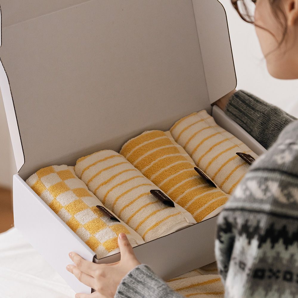 버터 수건_4P(패키지포장) - 감도 깊은 취향 셀렉트샵 29CM