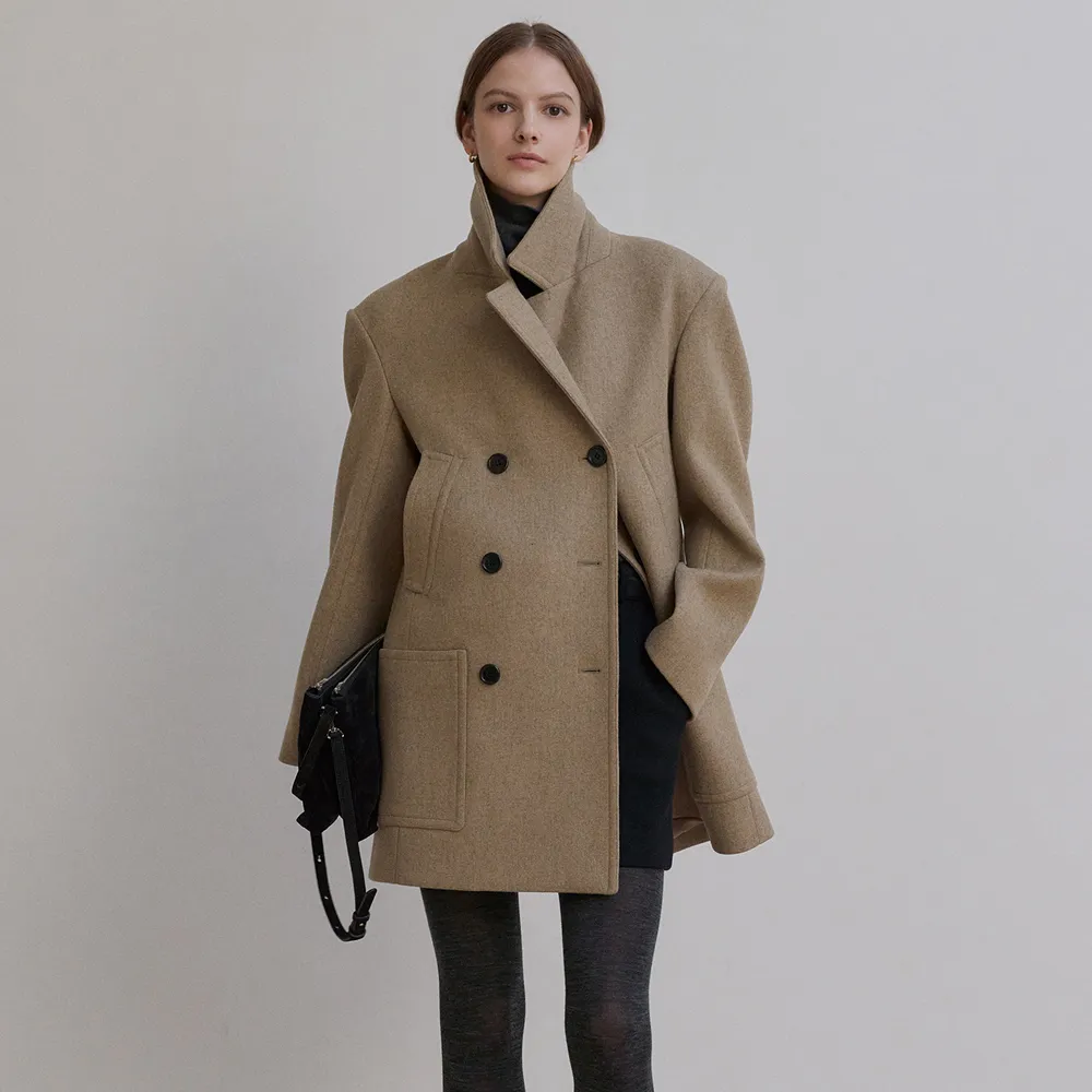 RIVER WOOL PEACOAT - 감도 깊은 취향 셀렉트샵 29CM