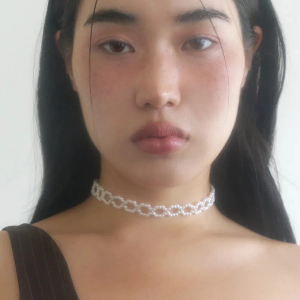 pearl weaving choker - 감도 깊은 취향 셀렉트샵 29CM