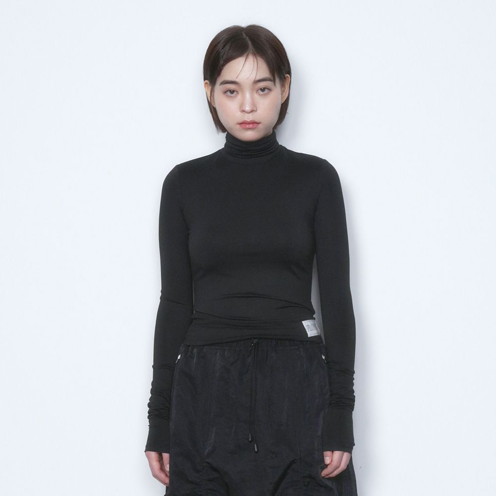 TM ESSENTIAL TURTLE NECK TOP [BLACK] - 감도 깊은 취향 셀렉트샵 29CM