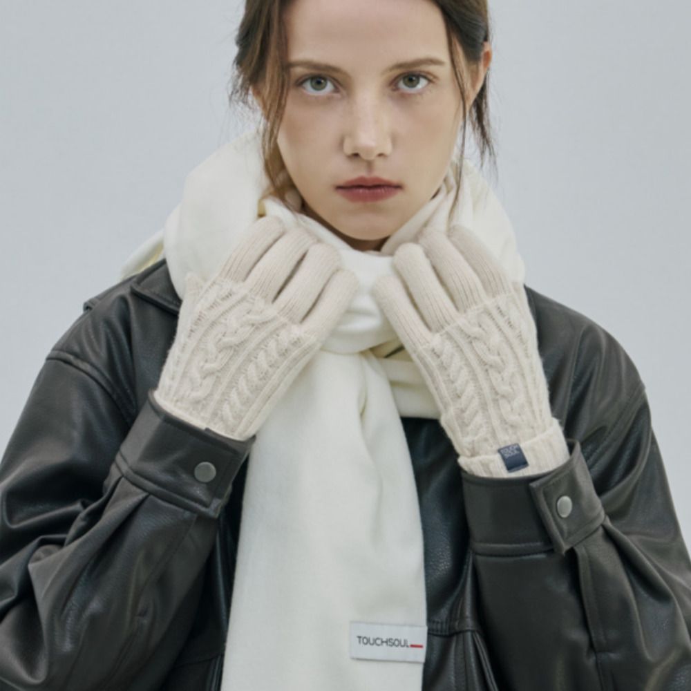 [바로 배송] 울 터치 케이블 장갑 - 4 Colors - 감도 깊은 취향 셀렉트샵 29CM