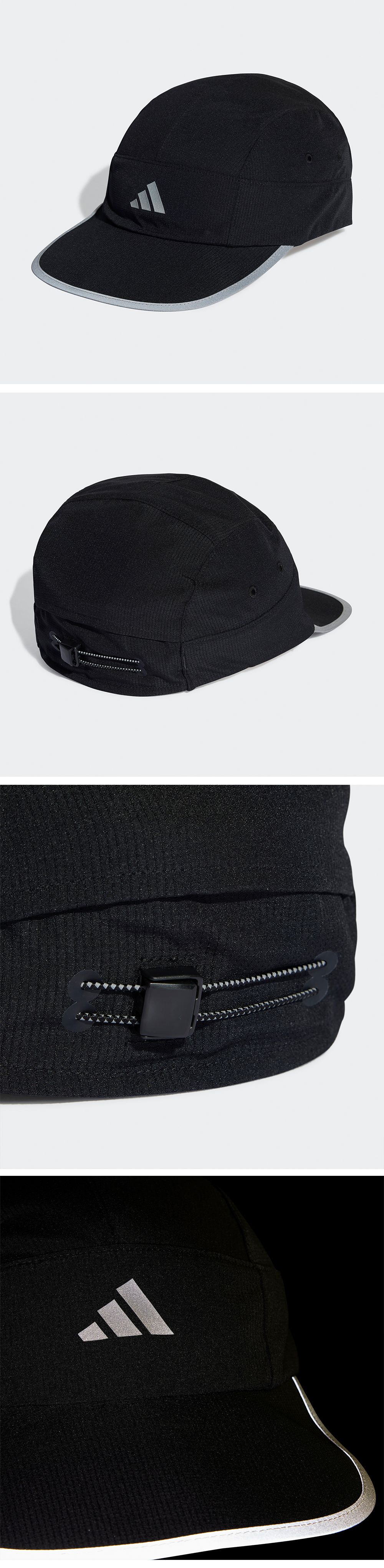 러닝 패커블 히트레디 X-시티 캡 - 블랙 / HT4816 - 감도 깊은 취향 셀렉트샵 29CM