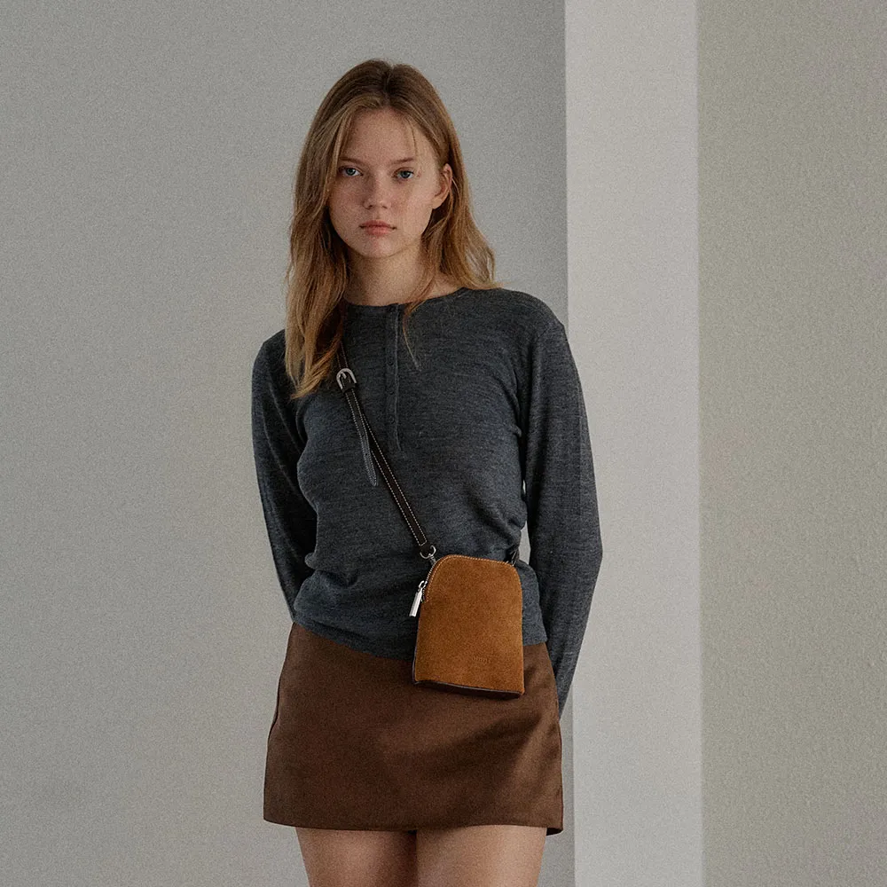 Little pudding bag [suede brown] - 감도 깊은 취향 셀렉트샵 29CM